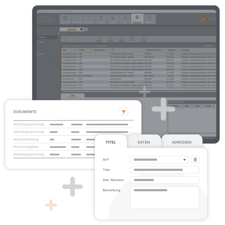 KOBOLD CONTROL Features