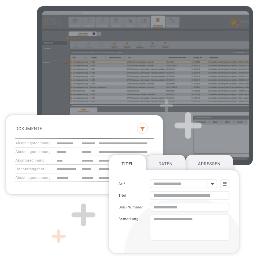 KOBOLD CONTROL Features